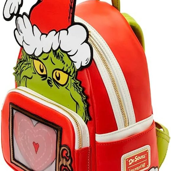 Loungefly | Bags | Dr Seuss Loungefly Mini Backpack How The Grinch ...